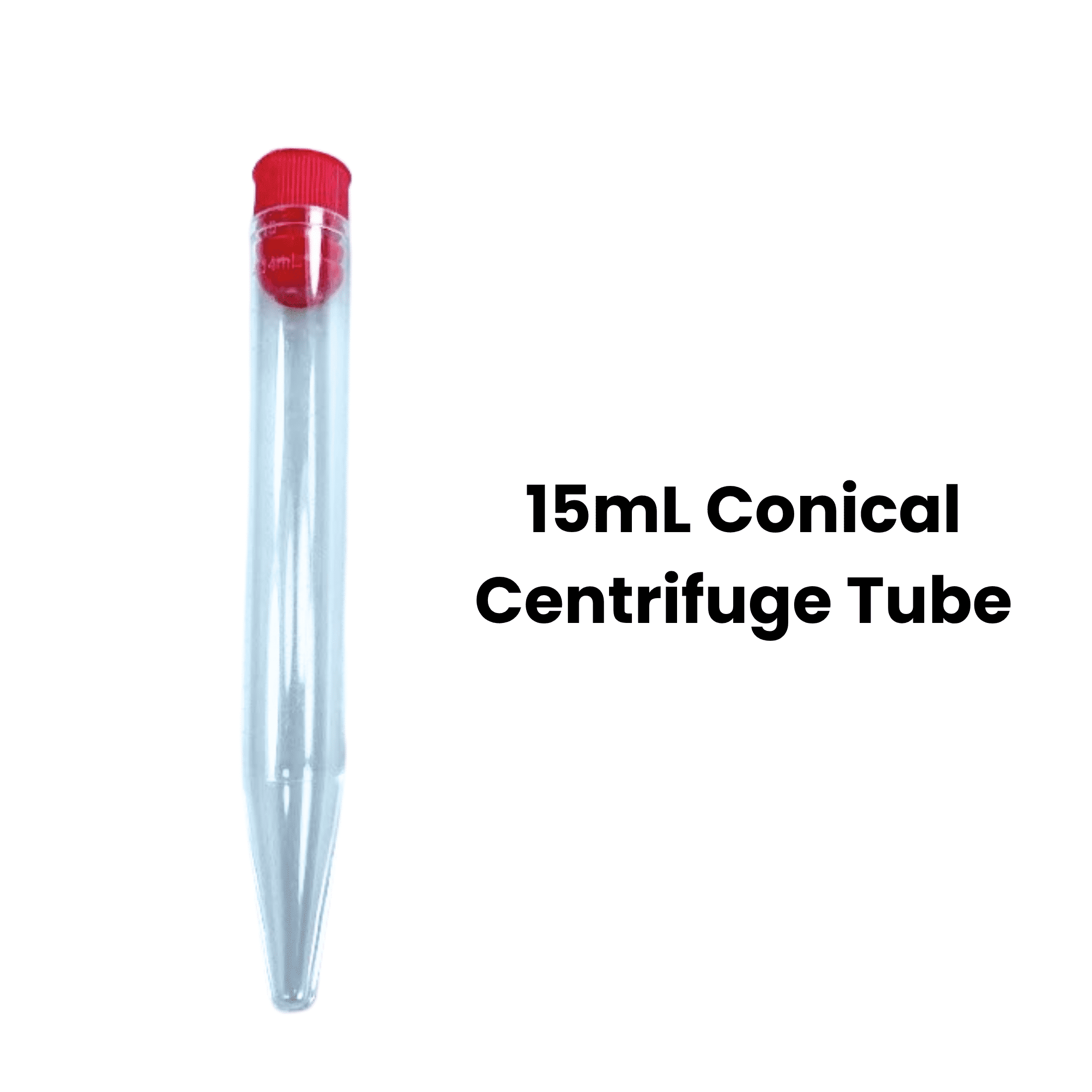 [ Clinsam ] 15mL Conical Centrifuge Tube, Polystyrene (PS), Disposable ...