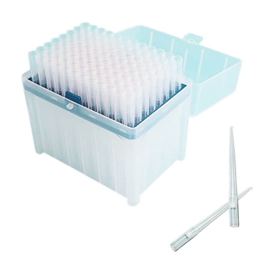 Clinsam Universal Fit 1000uL Filtered Sterile Micro Pipette Tips (4800 ...