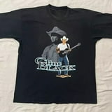 Clint Black concert tour black T-shirt S to 3XL, Clint Black Unisex Tee ...