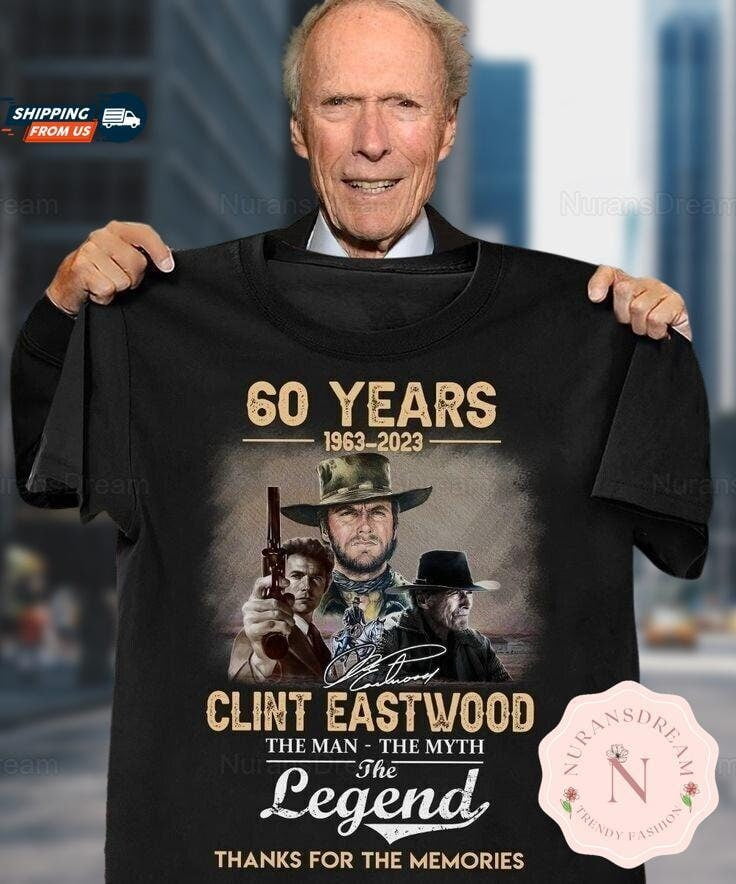 Clint Eastwood 60 Years 1963 2023 Signatures Thank You For The Memories ...