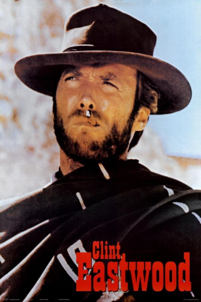 Clint Eastwood Man with No Name Movie Poster - Walmart.com