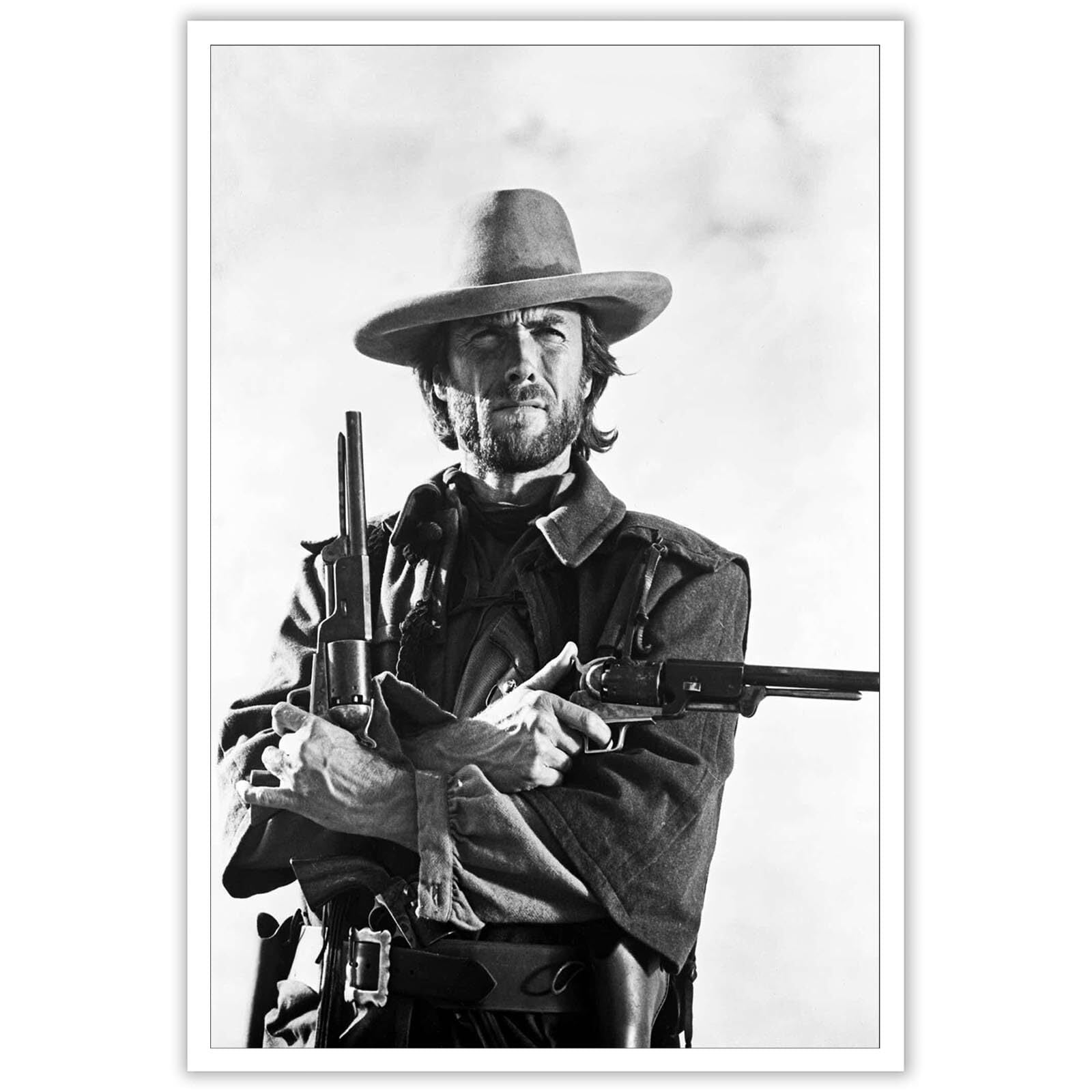 Clint Eastwood in The Outlaw Josey Wales 70s Classic Movie Posters ...