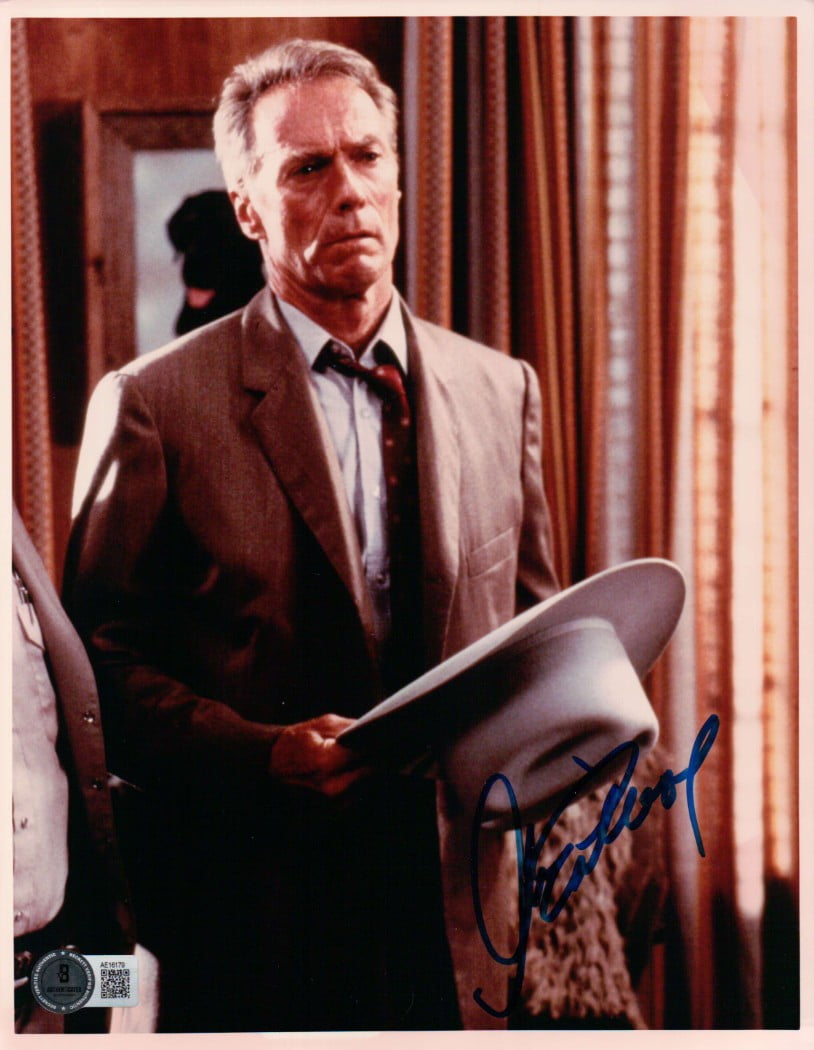 Clint Eastwood Signed Autographed 8X10 Photo A Perfect World w/Hat BAS ...