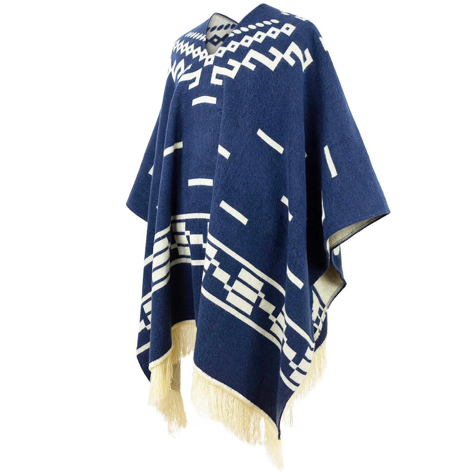 Wool Cowboy Poncho