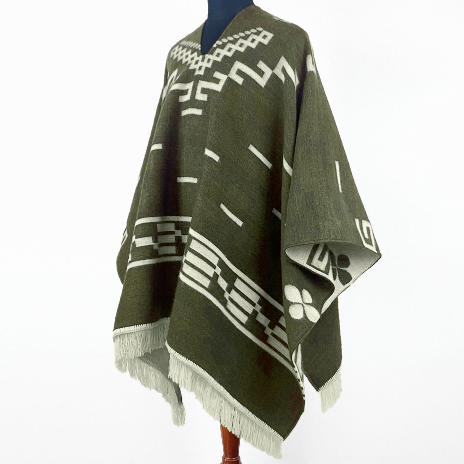 Clint Eastwood Alpaca Wool Western Cowboy Poncho Serape Replica, Unisex ...