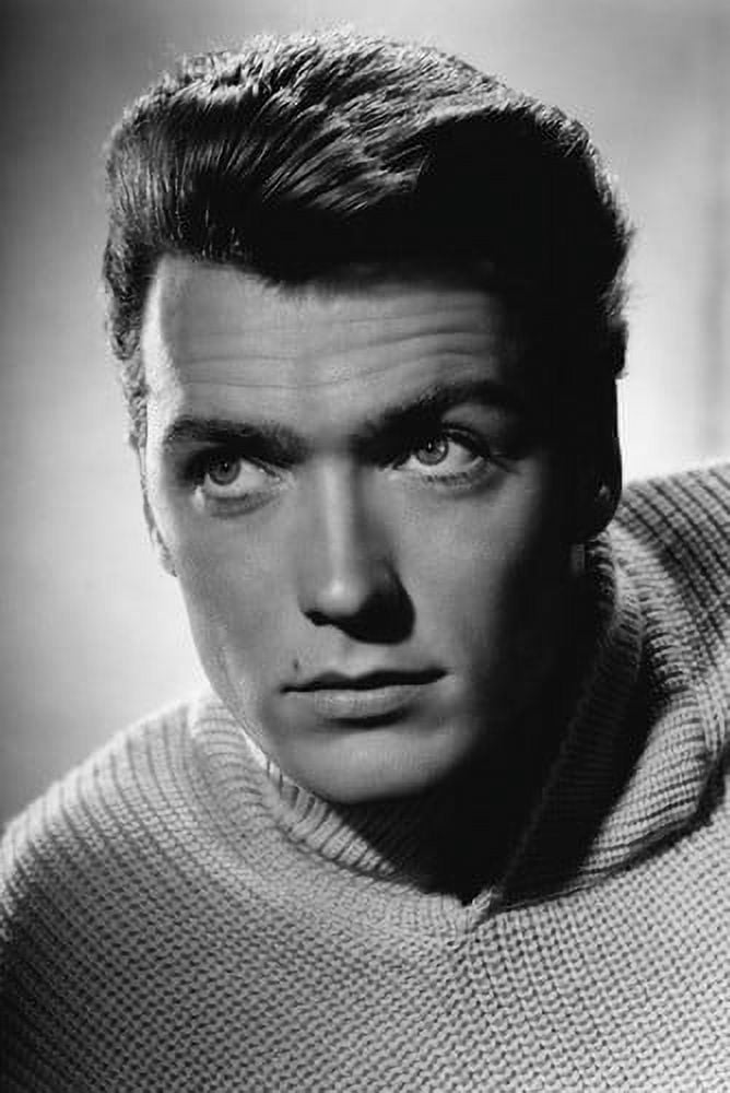 Clint Eastwood handsome vintage studio portrait Rawhide era 24x36 ...