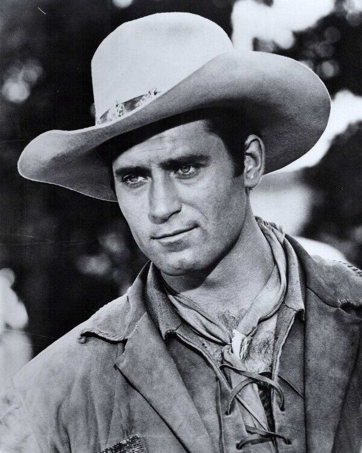 Clint Walker portrait in hat Cheyenne western TV series 8x10 inch photo ...