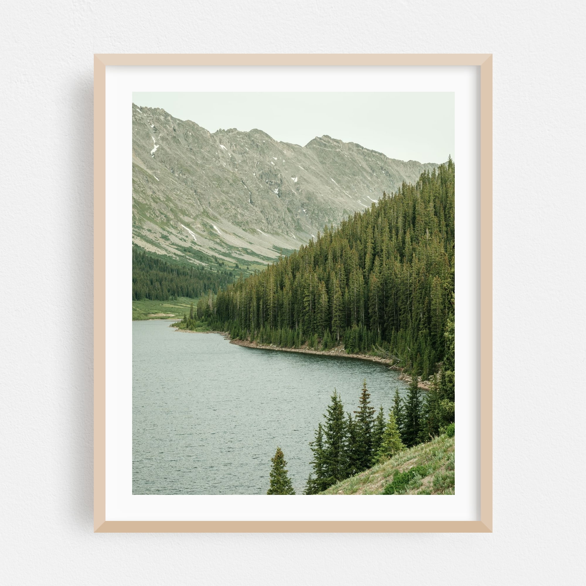 Clinton Gulch Dam Reservoir - Colorado Photography Lake Mountain Forest ...