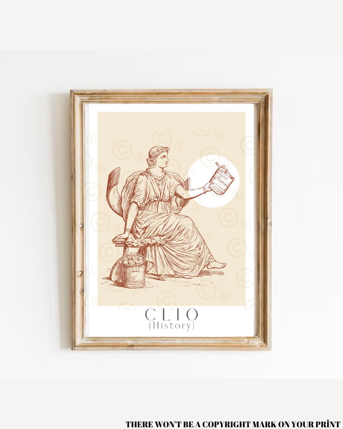 Clio, Clio Muse, History Poster, Historian Gift, History Teacher Gift ...