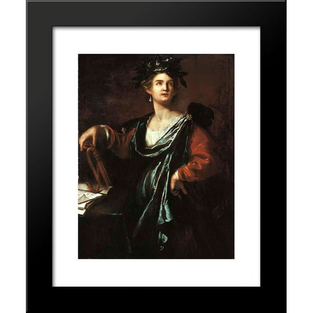 Clio, the Muse of History 20x24 Framed Art Print by Artemisia ...