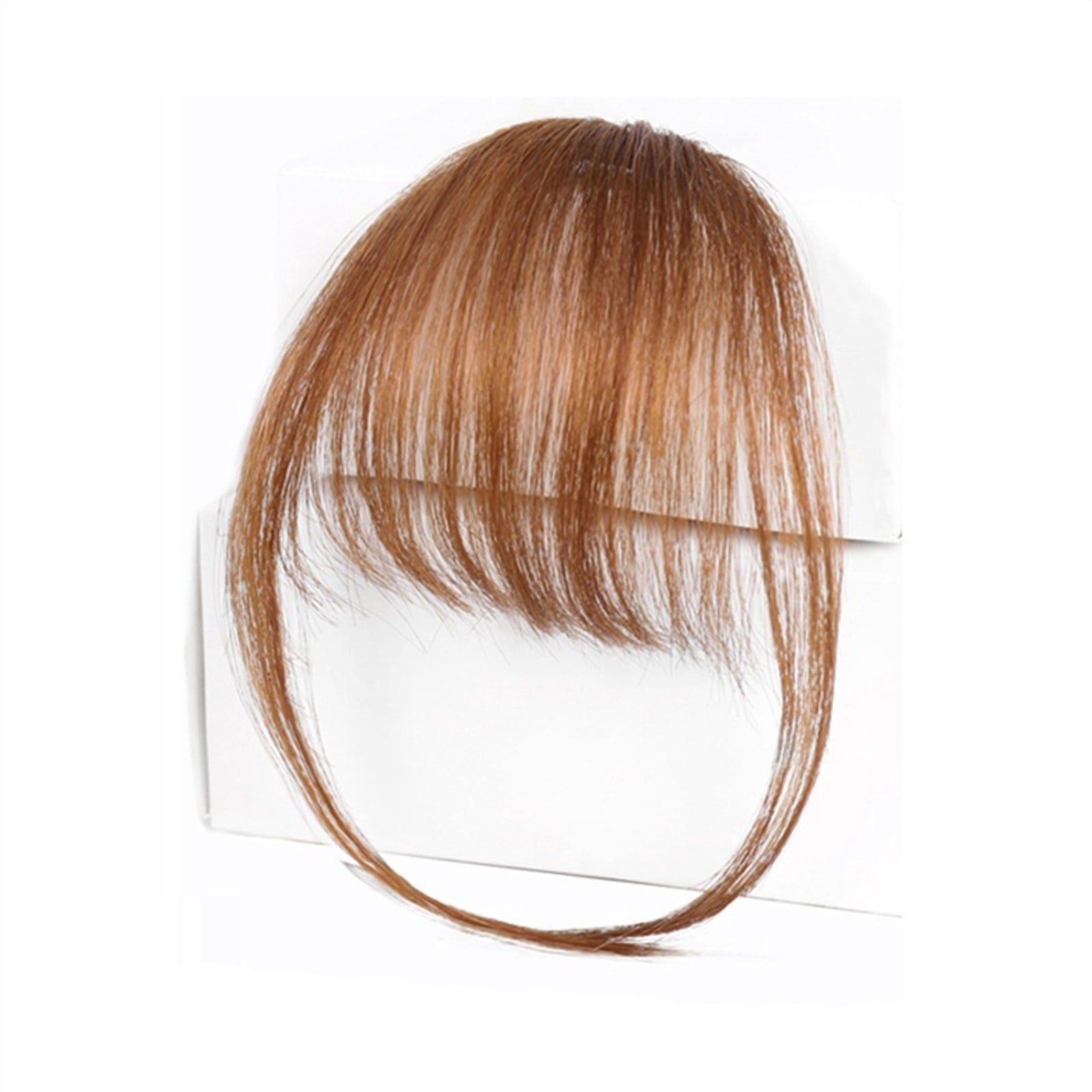Clip in Air Bangs Synthetic Hair Extensions One Piece in Fringe Natural ...