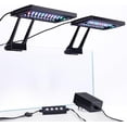 Clip On Aquarium LED Light with Multi-Channel Controller, Fish Tank Light 24/7 Lighting Sunrise ...
