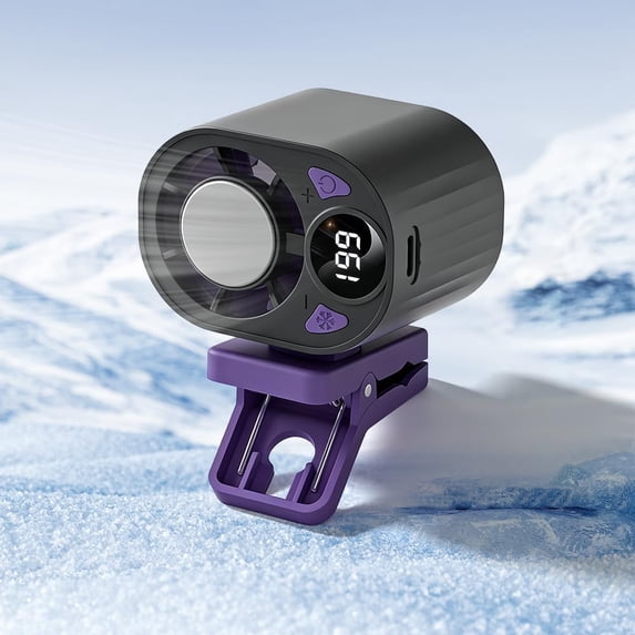 Clip On Car Air Conditioner, 2026 New Portable Rechargeable Clip On Air ...