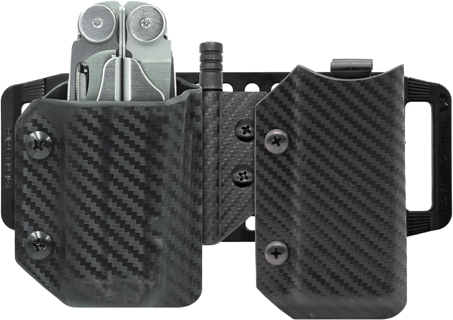 Clip & Carry Kydex Multitool Sheath & Modular Belt Mount Rig Compatible ...