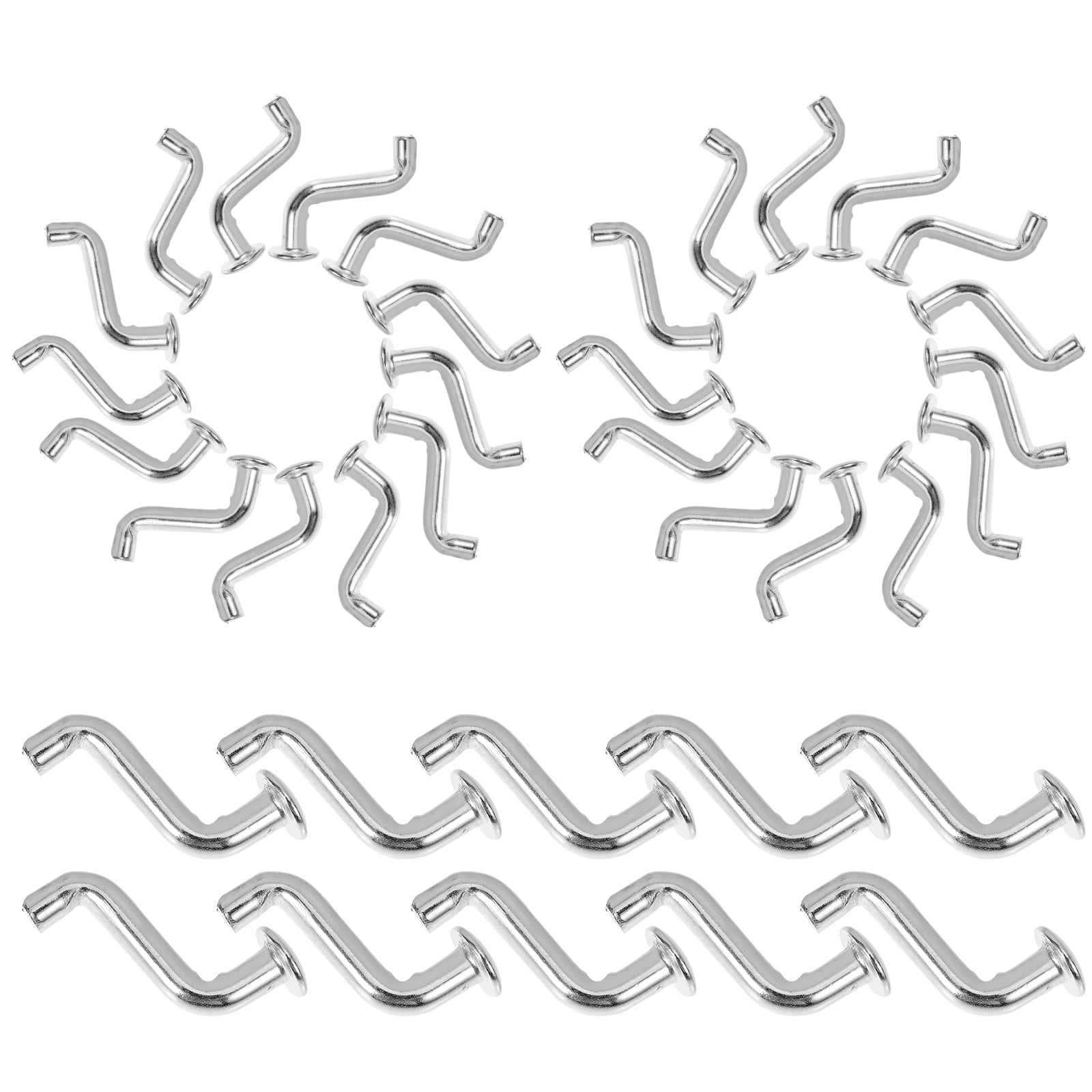 Clip Clips 50 Pcs J Pallet Rack Hooks Safety Pin Shelf Latches Big Flat ...