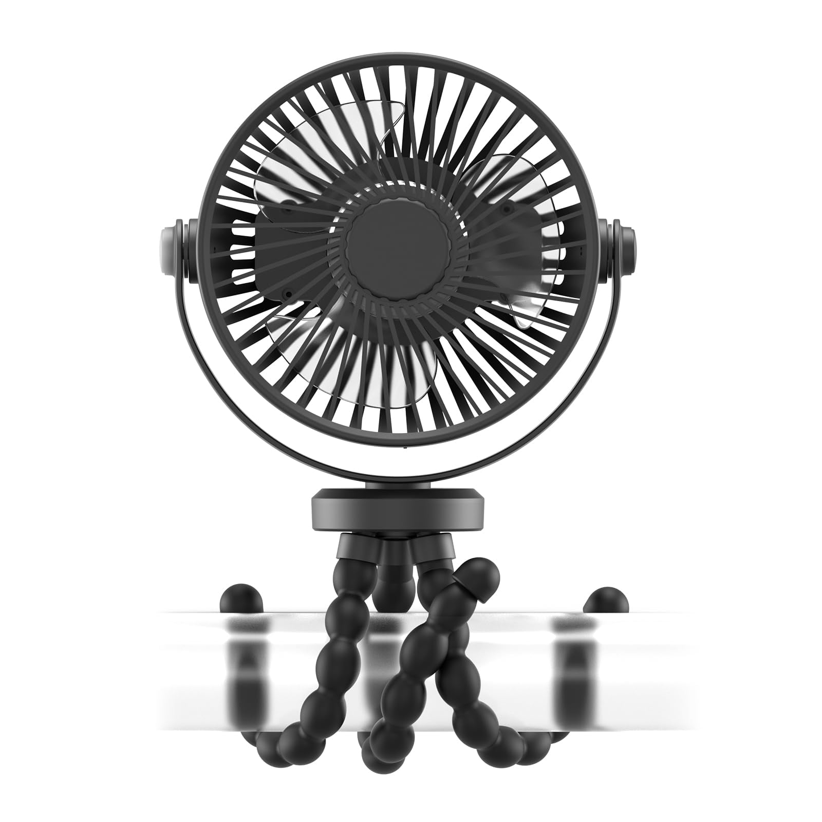 Clip on Fan for Exercise Bike/Treadmill, 360 Degree Rotatable ...