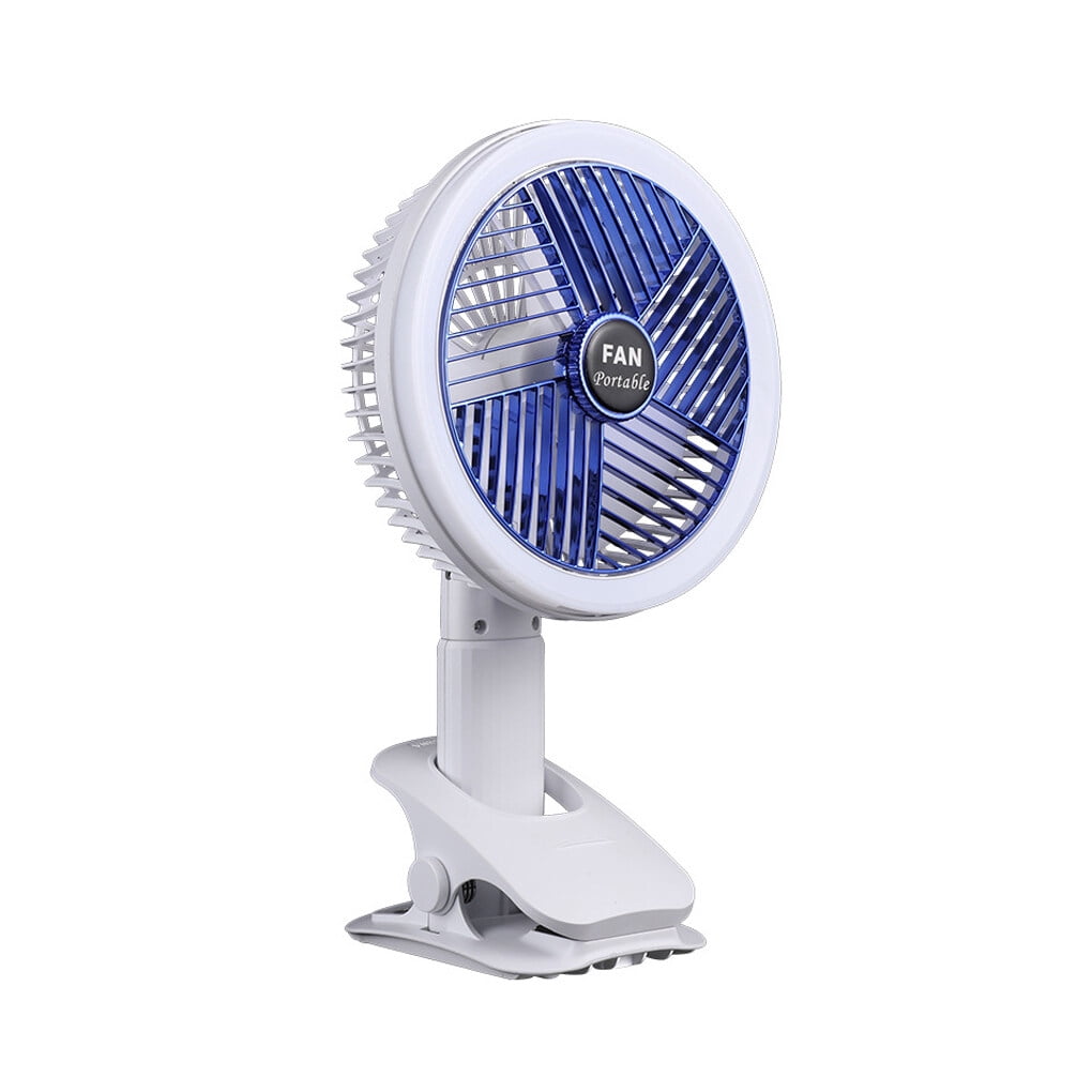 Clip Fan Replacement Rotatable Detachable Rechargeable Portable Quiet ...