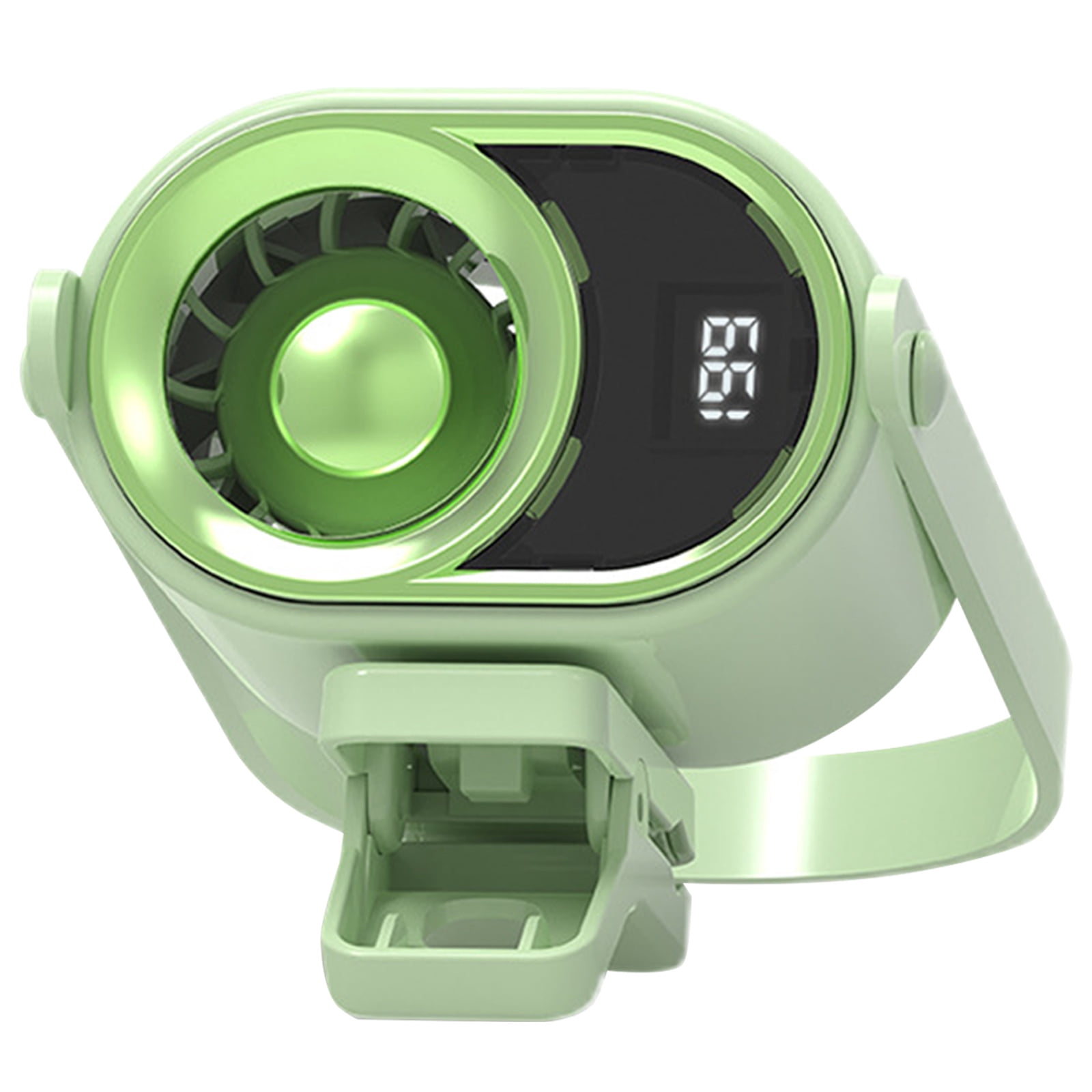 Clip on Fan Silent Personal Cooler 4 Speed with Light And Lanyard ...