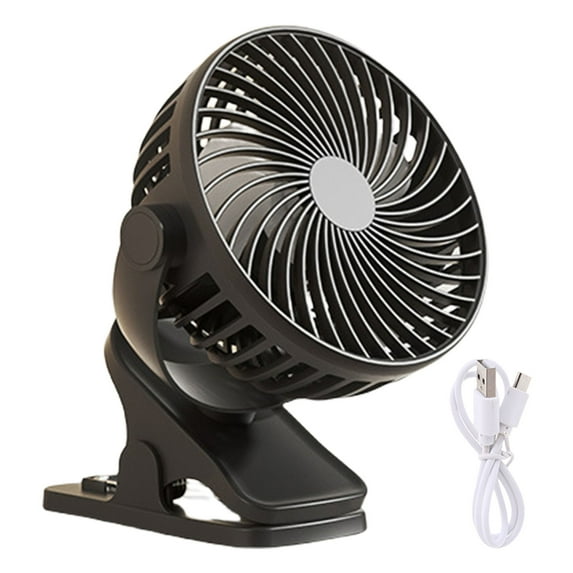 Clip Fan with 360 Degree Rotation and Three Speed Settings ...
