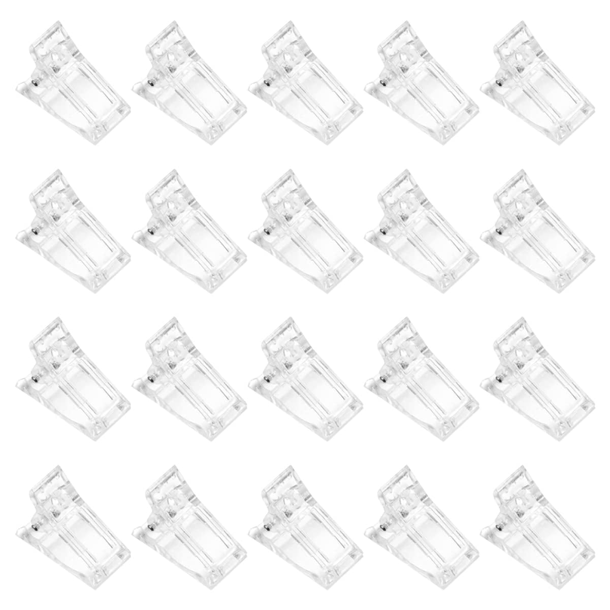 Clip Fixing C Supplies Crystal Tips Clear Nail Auxiliary Clips Quick ...