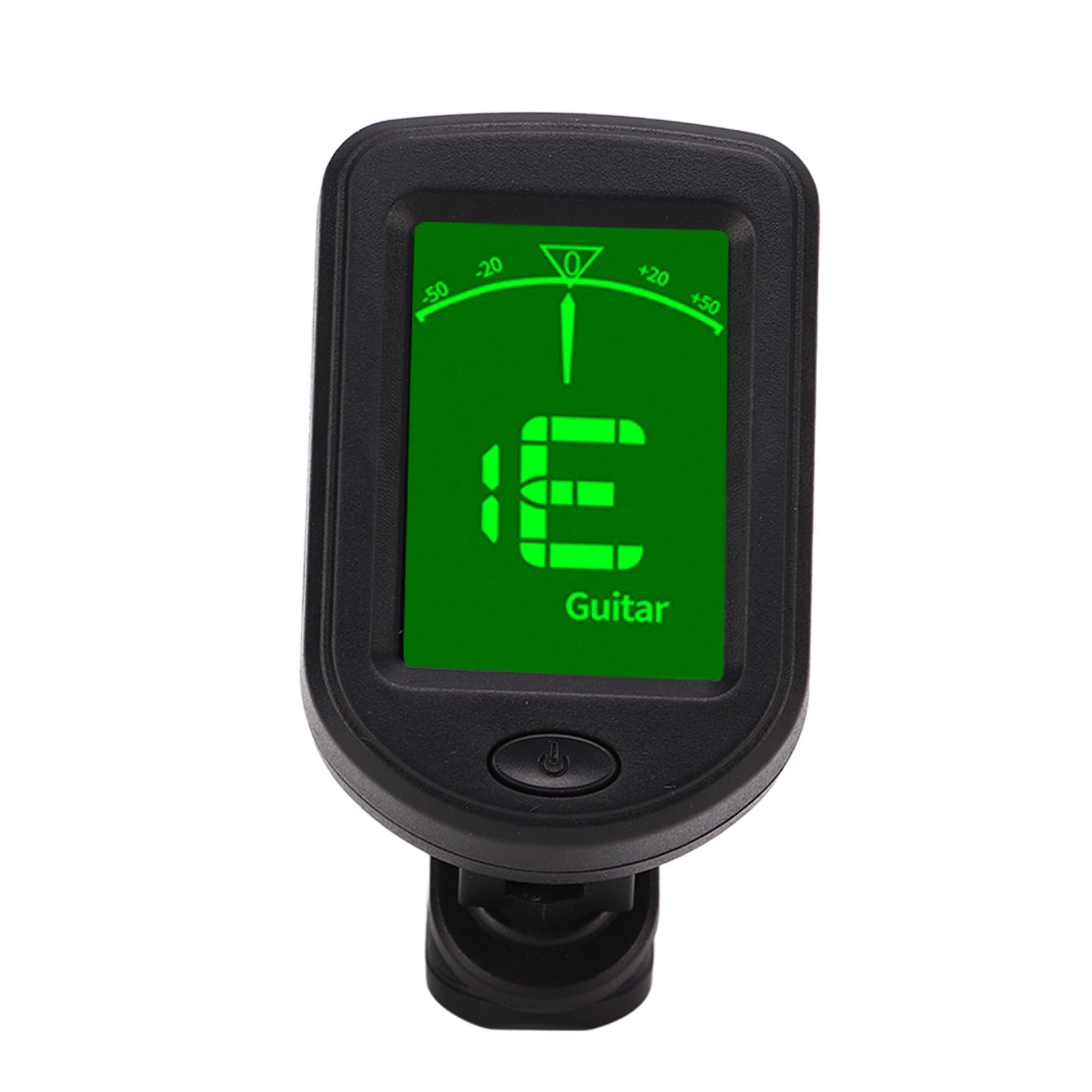 Clip On Guitar Tuner, Abs Shell Lightweight Portable Adjustable Angle ...