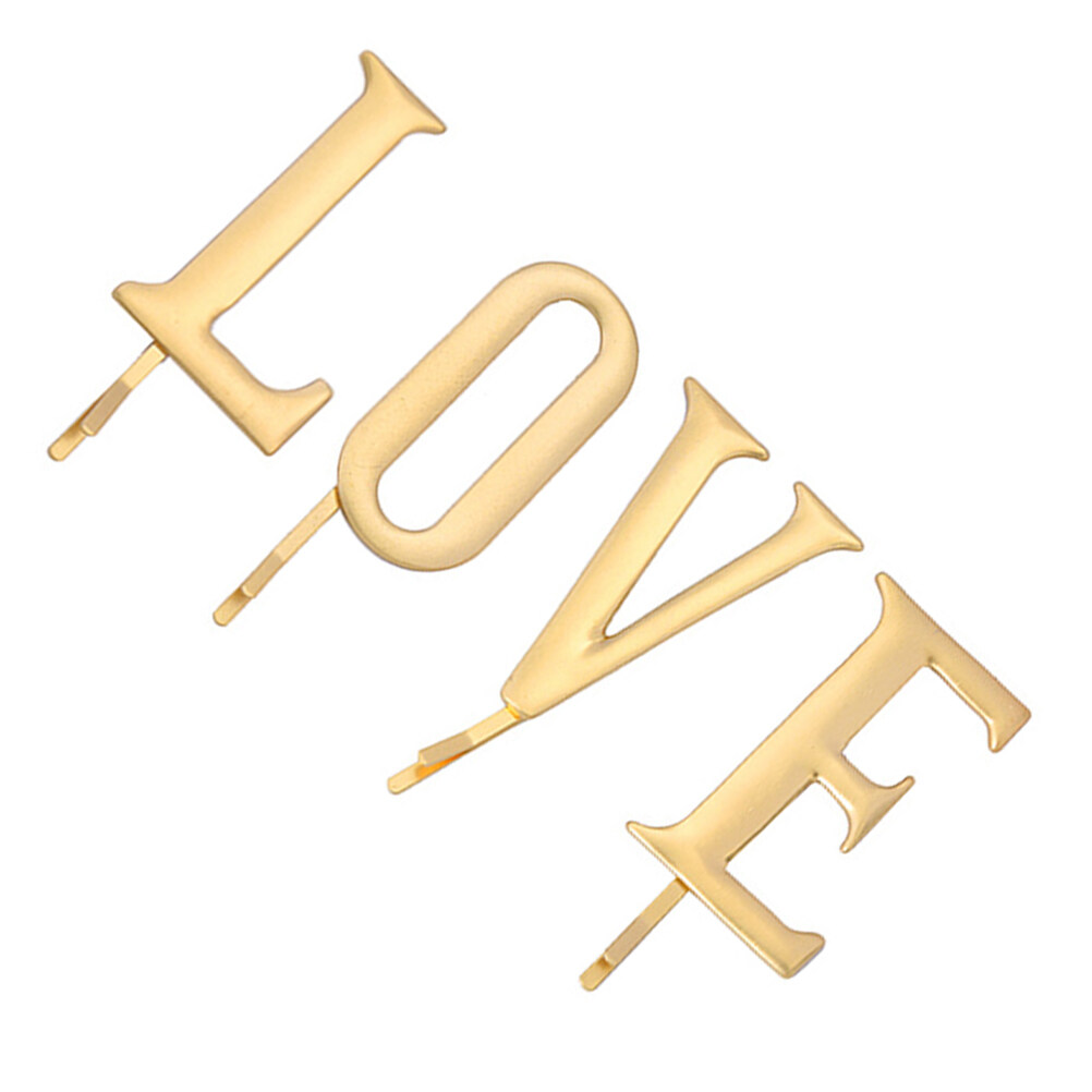 Clip Hair Barrettes Side Clips Accessories Jewels for Women Golden ...