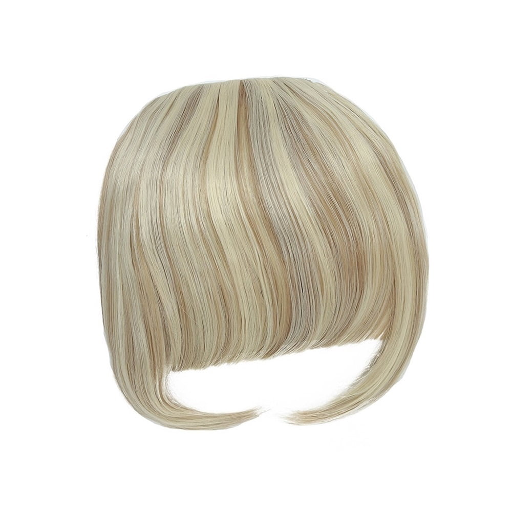 Clip In Bangs Fringe with Temples Hairpieces for Women Bangs in ...