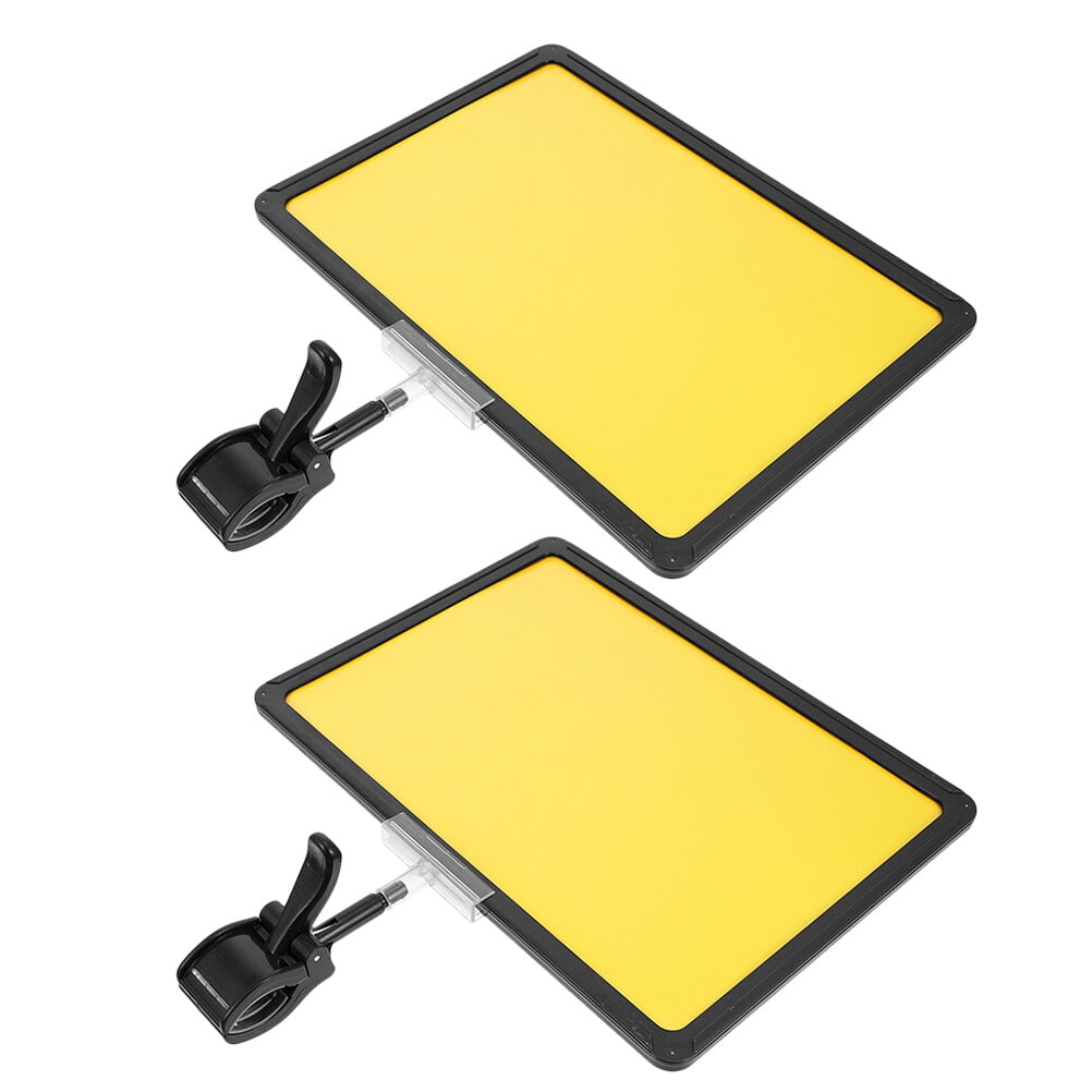 Clip Label Holder Pop Labels Retail Price Supermarket Tag Plastic 2 Pcs ...