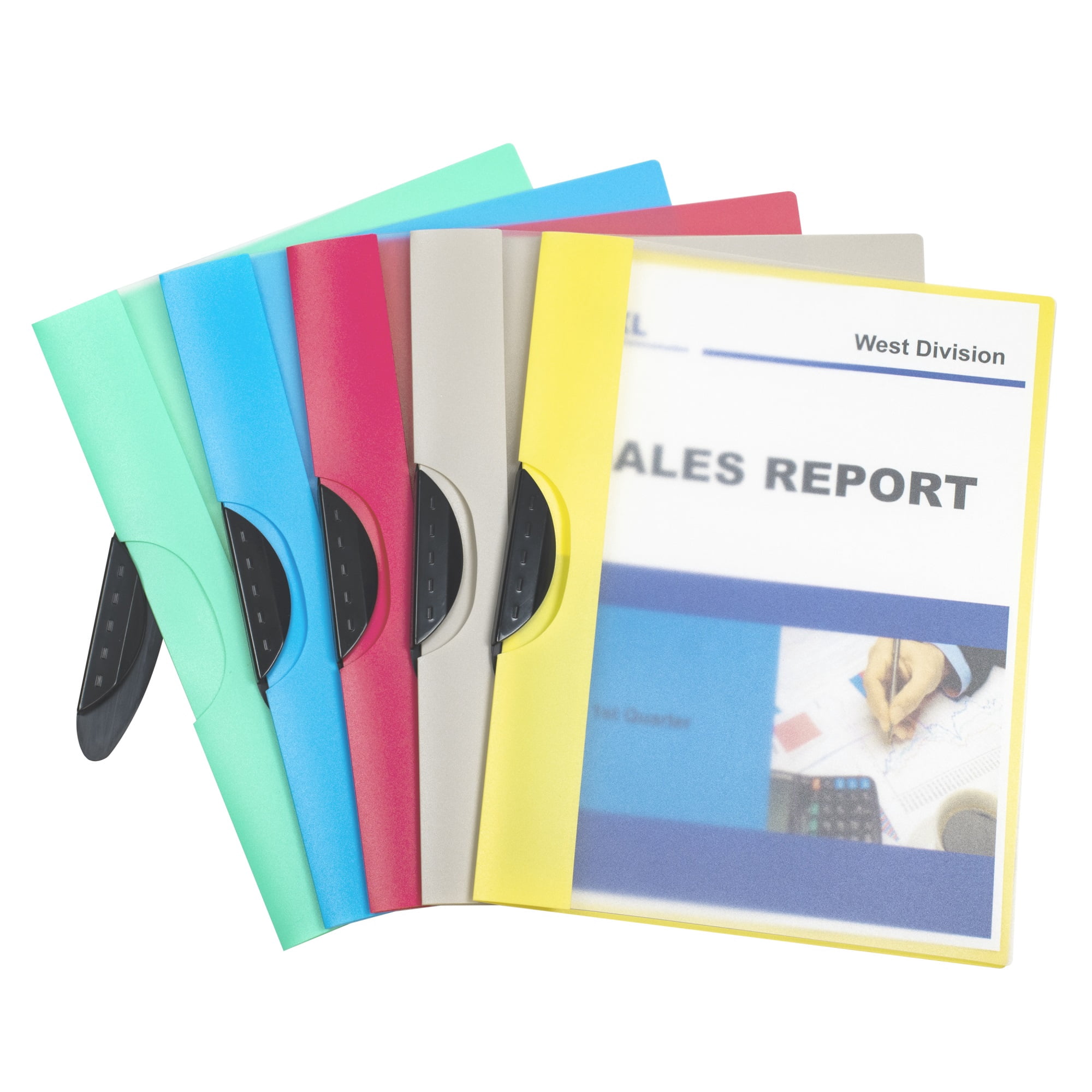 Clip 'N Go Report Cover, Assorted Colors (Color May Vary) (Set of 24 ...