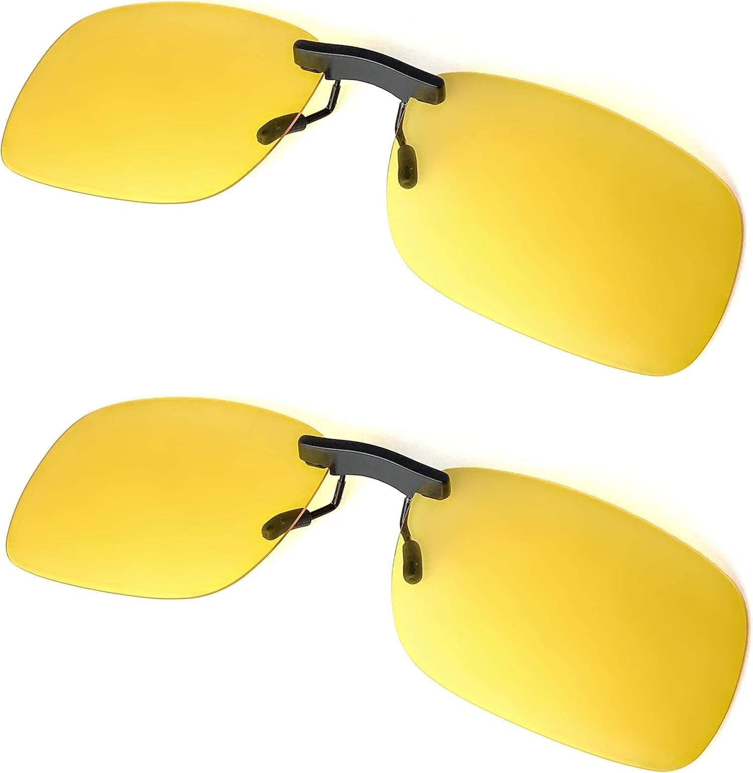 Clip Night Vision, Driving Sunglasses UV 400 Blocker To Wear Over ...