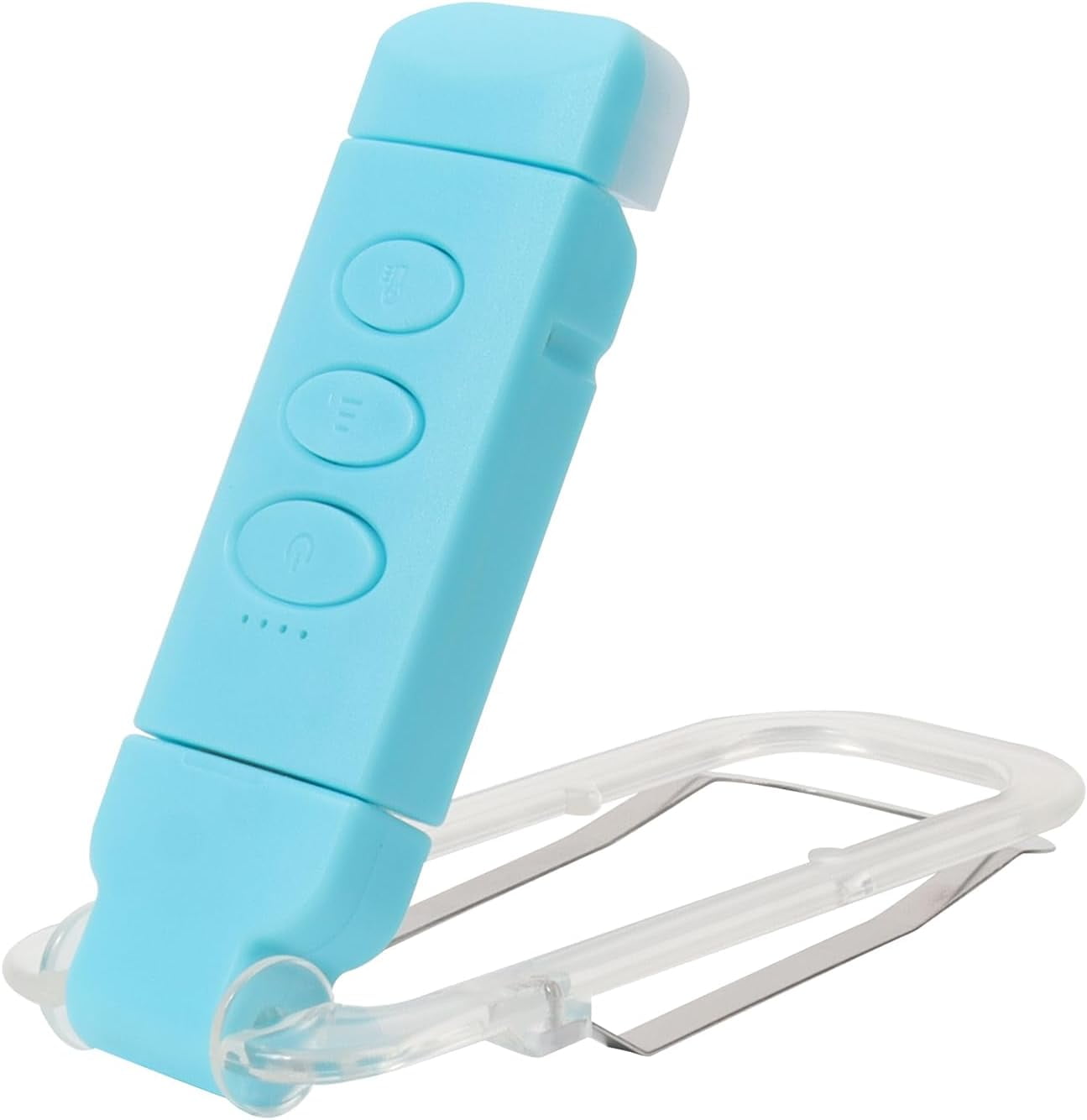 Clip On Book Light, USB Rechargeable Reading Light with 3 Color Modes ...
