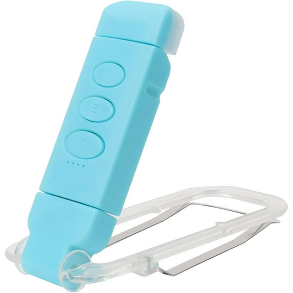 Clip On Book Light, USB Rechargeable Reading Light with 3 Color Modes ...