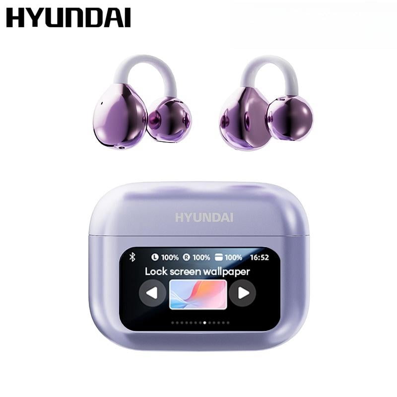 Clip On Ear Headphones with Audio-visual future Touch Screen, Audio ...
