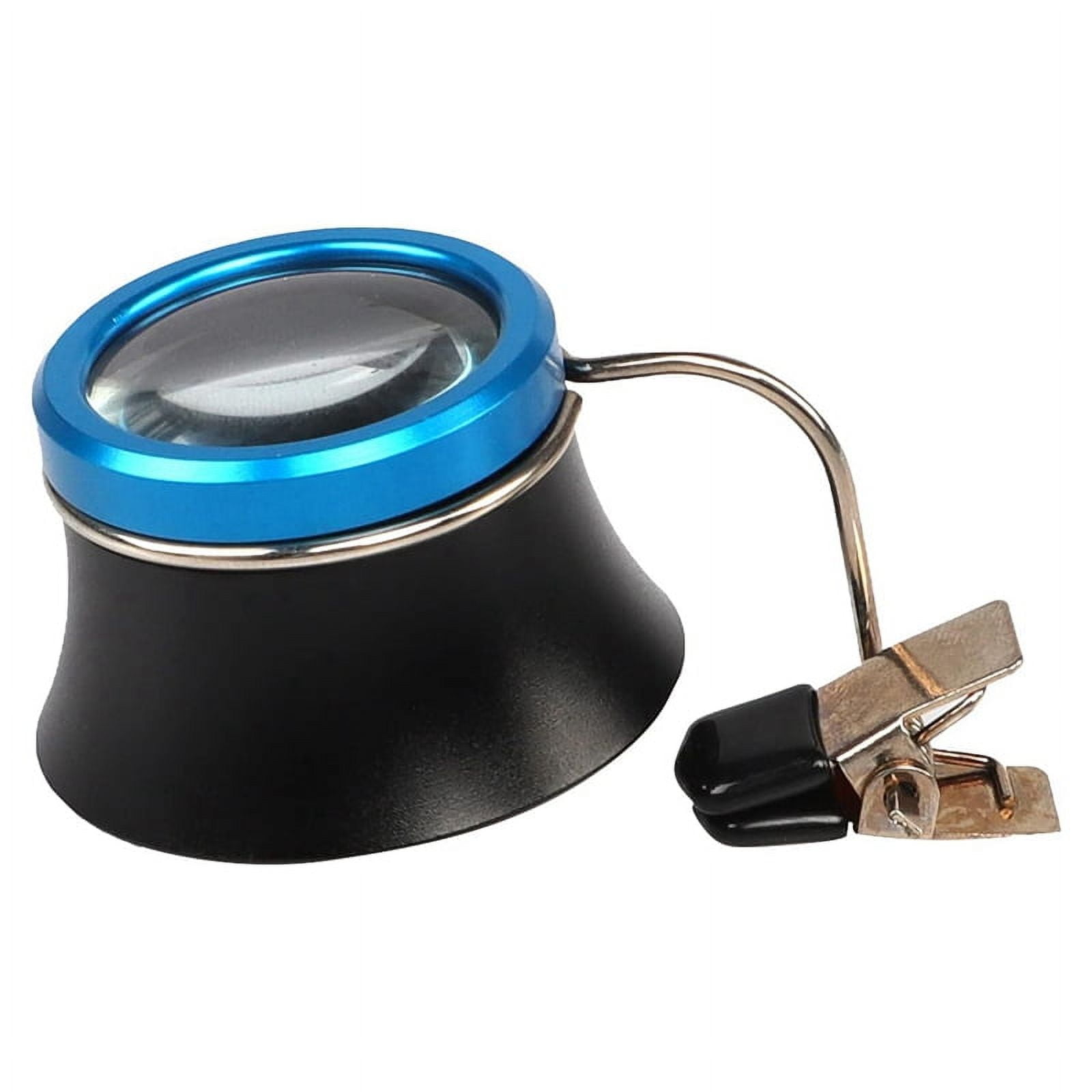 Clip On Eyeglass Magnifier, 20X Watchmaker Loupe Jewelers Loupe ...