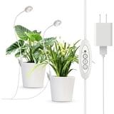 Clip-On Grow Lights for Indoor Plants, 2-in-1 LED Grow Lamp,4000K ...