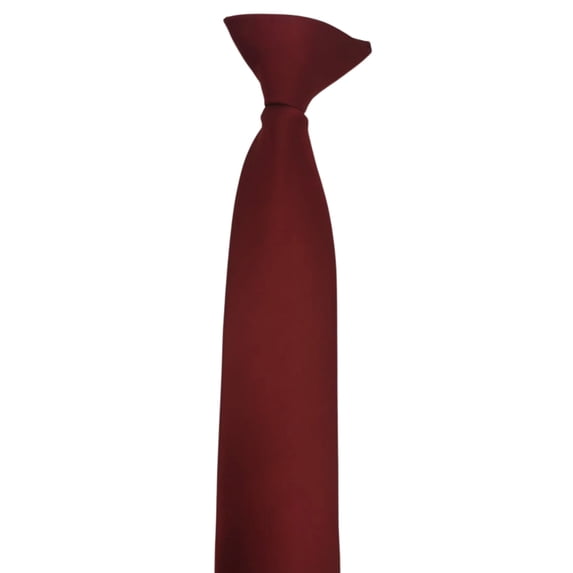Clip On Mens Womens Tie Color Pre Tied Adjustable Neck Tie for Office ...