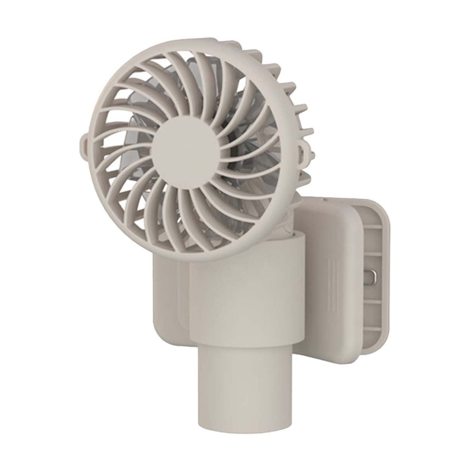 Clip On Mini Fan For Umbrella Portable Handheld 180° Adjustable USB ...