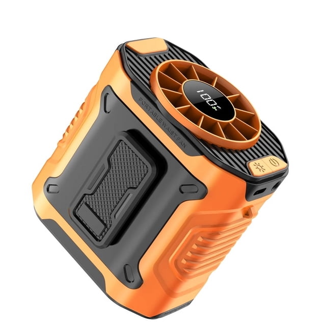 Clip-On Mini Fan - Wearable Cooling Fan with Waist Mount for Hands-Free ...