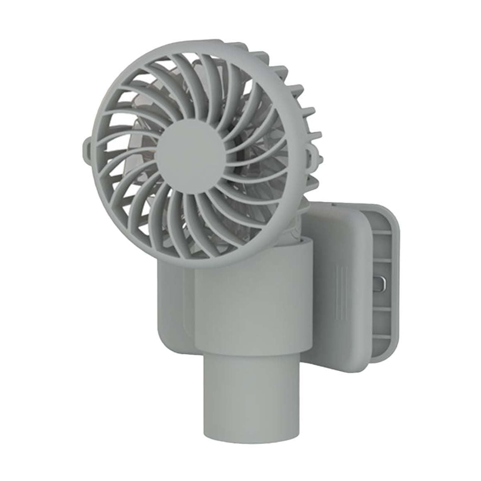 Clip On Mini Fan with Flexible Umbrella Mount Portable Handheld ...