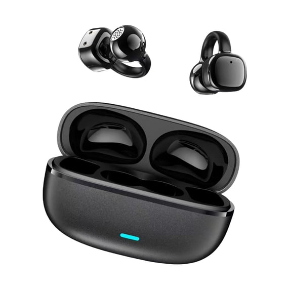 Clip On Open Ear Headphones – Wireless Earbuds With AI Noise Cancelling ...