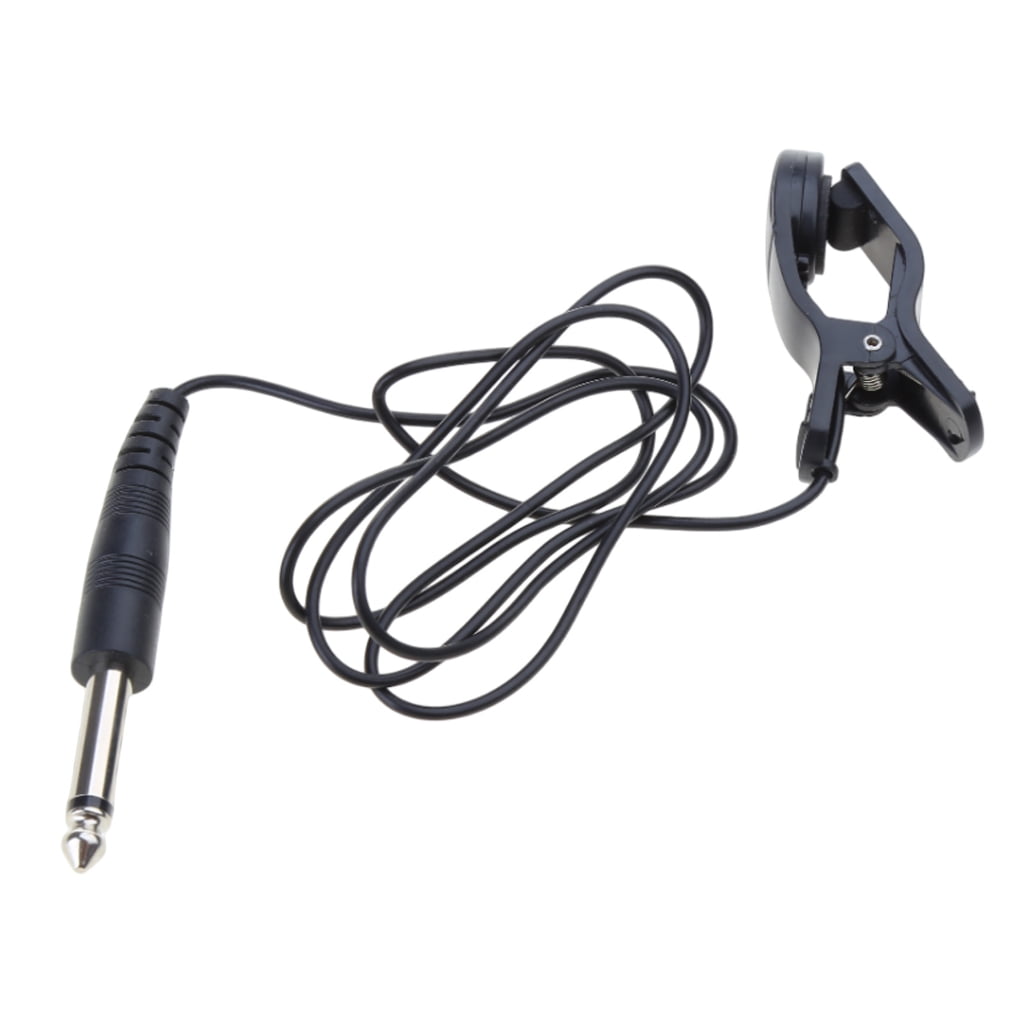 Clip On Pickup Portable Contact Microphones Piezo Pickups Jacks Clip On ...