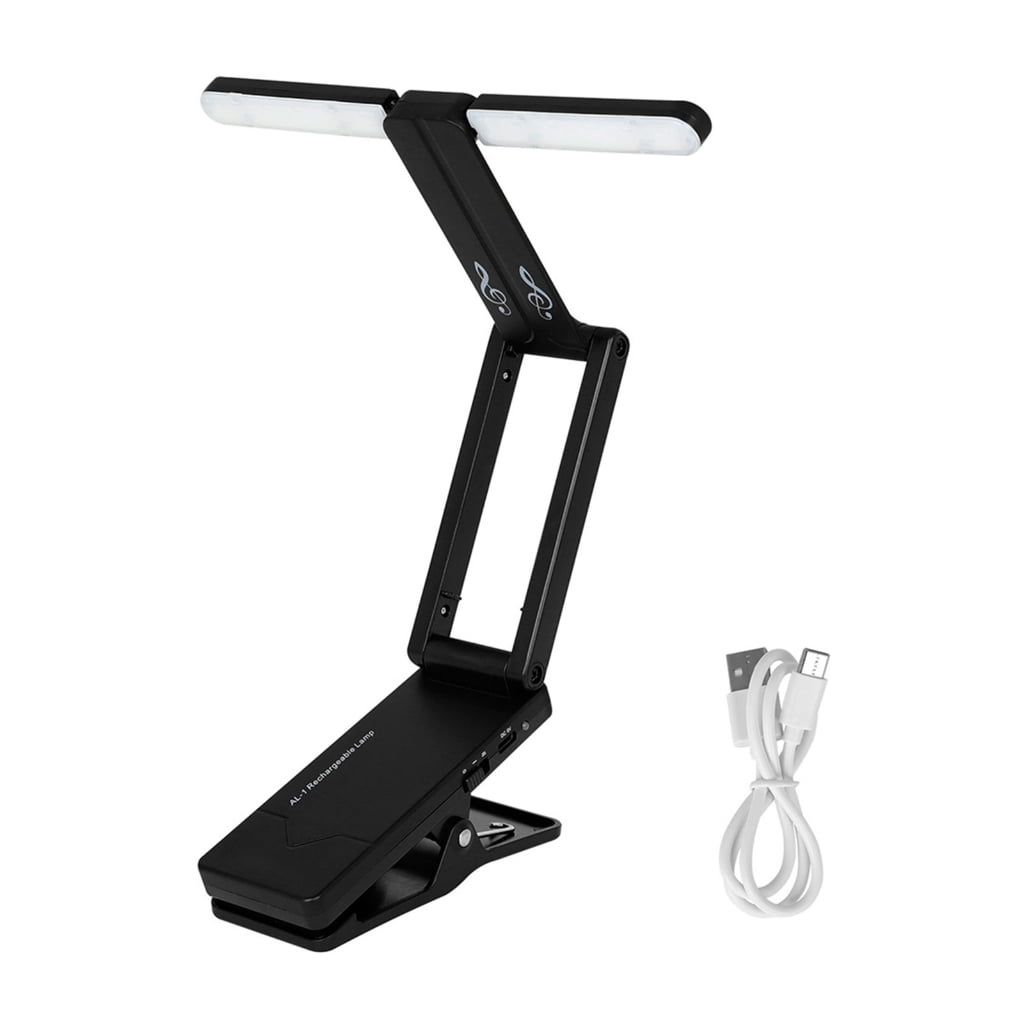 Clip On Rechargeable Music Stand Lamp Portable LED Music Stand Light ...