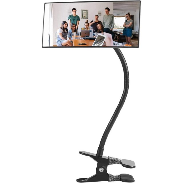 Clip On Security Mirror, Cubicle Computer Desk Convex Mirror for Office ...