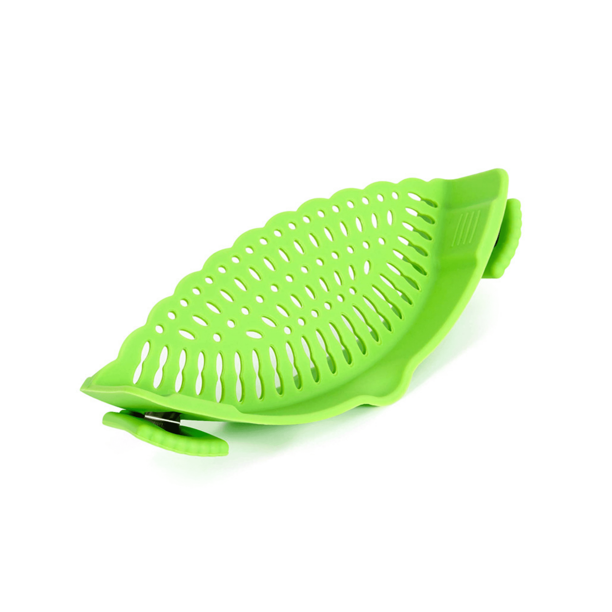 Clip On Strainer Silicone for All Pots and Pans, Pasta Strainer Clip on ...