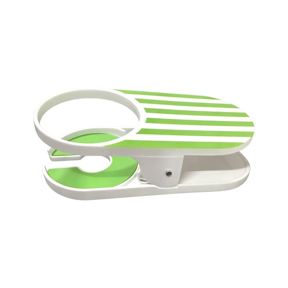 Clip‑On Stripe Drink Holder, Portable Adjustable Cup Holder - Secure ...