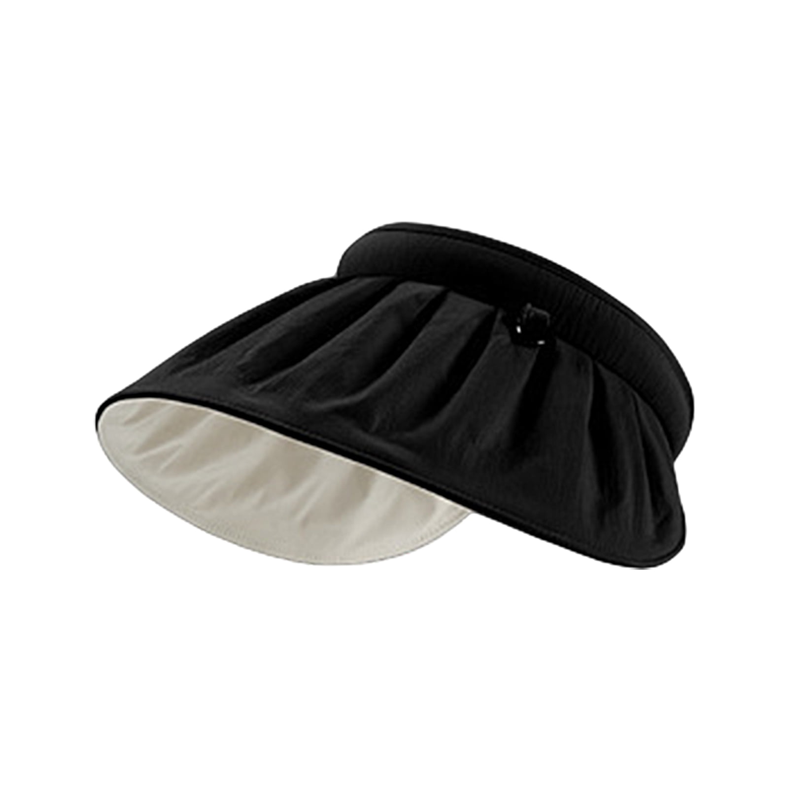 Clip On Sun Visors Foldable Sun Hats for Women with UV Protection Wide ...