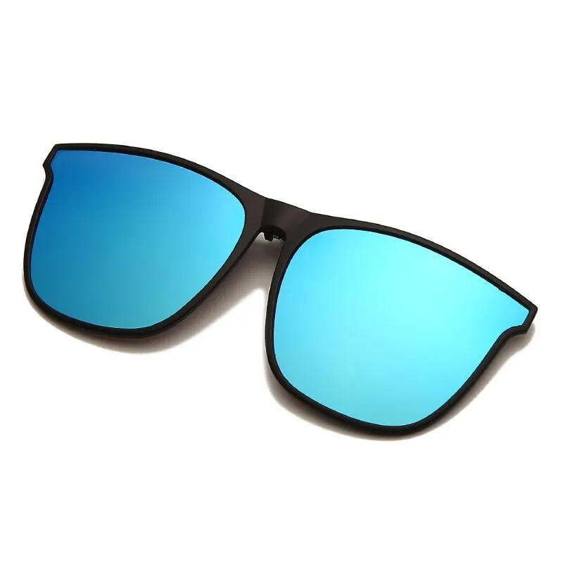 Clip On Sunglasses Men Photochromic Car Driver Goggles Night Vision ...