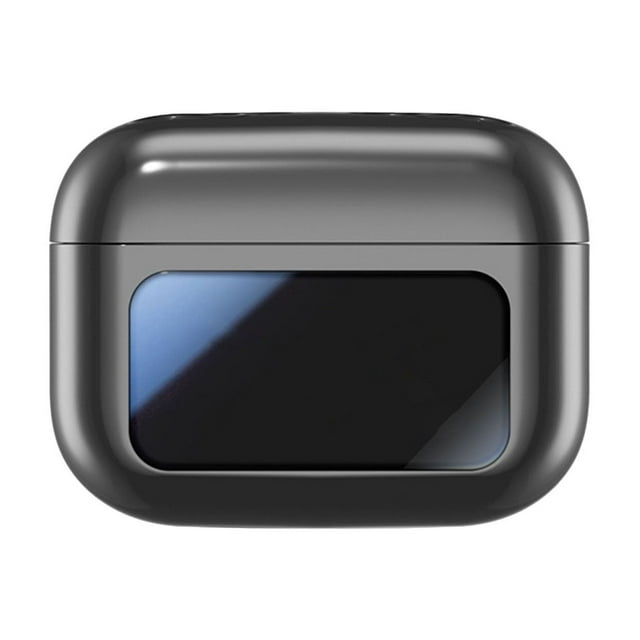 Clip On True Wireless Earbuds with Full Color Smart Screen, Bluetooth 5 ...