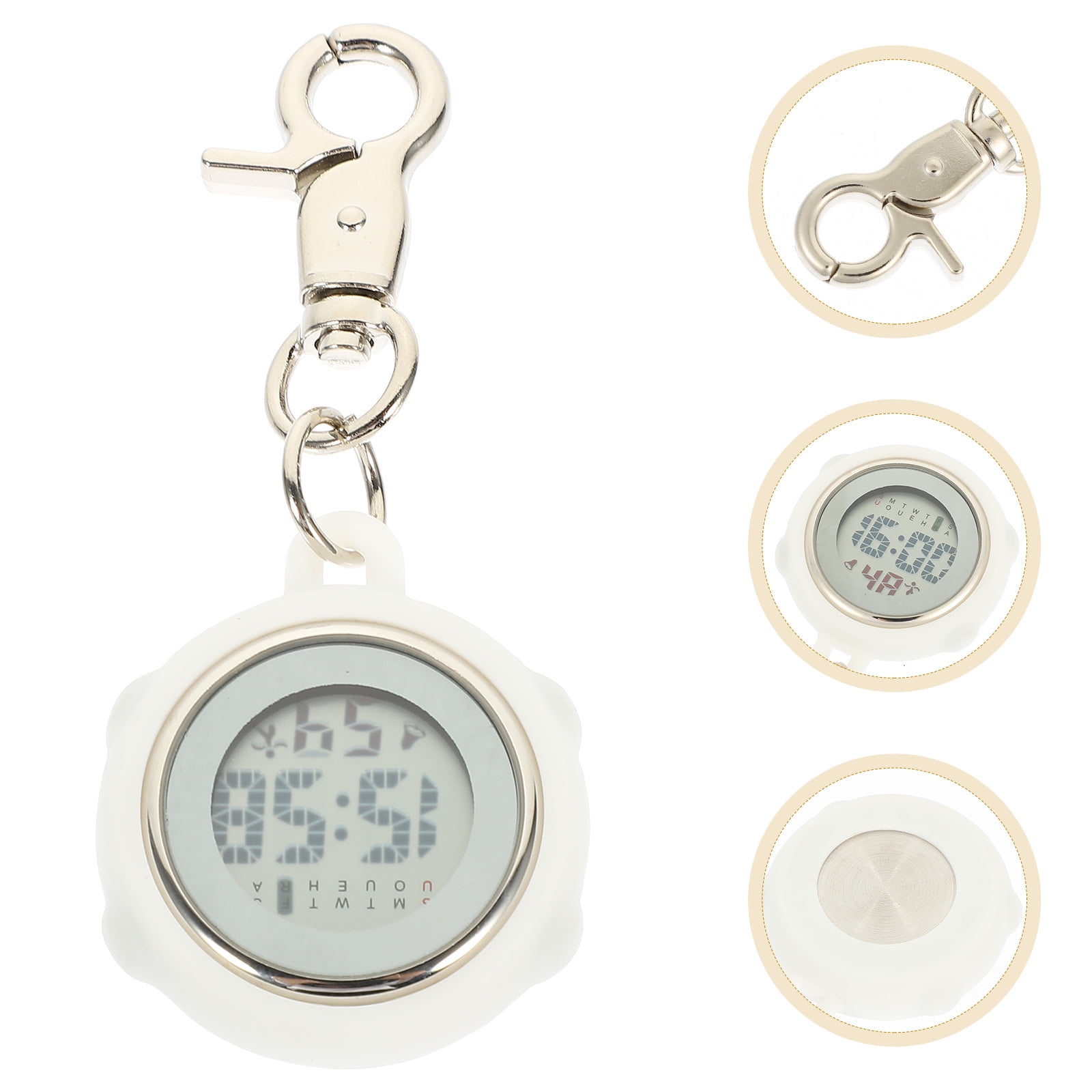 Clip On Watch Pocket Watch Keychain Pocket Watch Small Nurse Watch ...