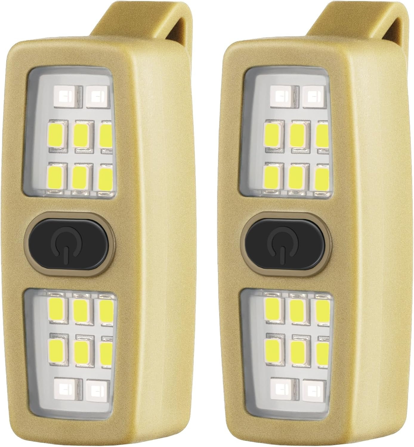 Clip on Running Lights 600 Lumen Gift for Runners, Rechargeable EDC ...
